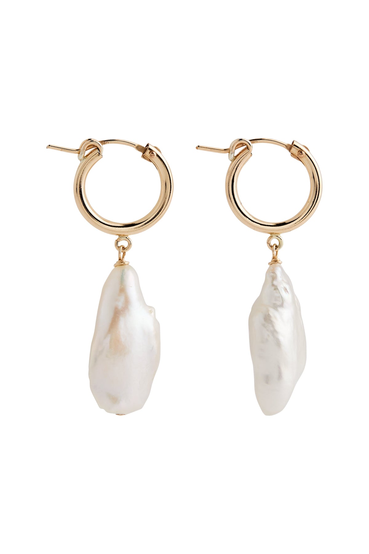 Ashlin Hoops Gold — Violette Boutique